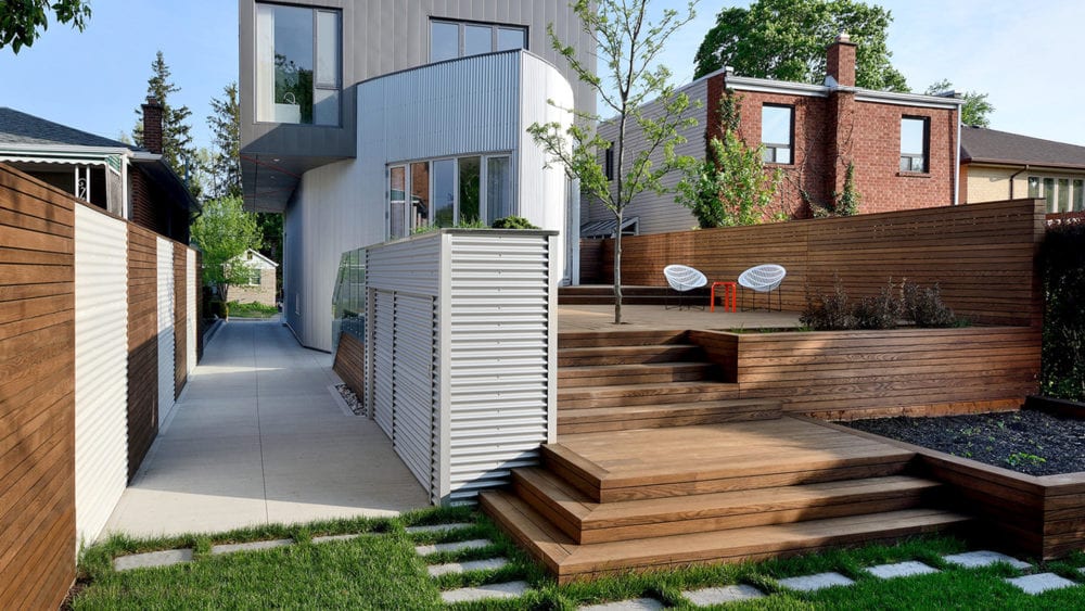 Wood Decking Boards - Russin