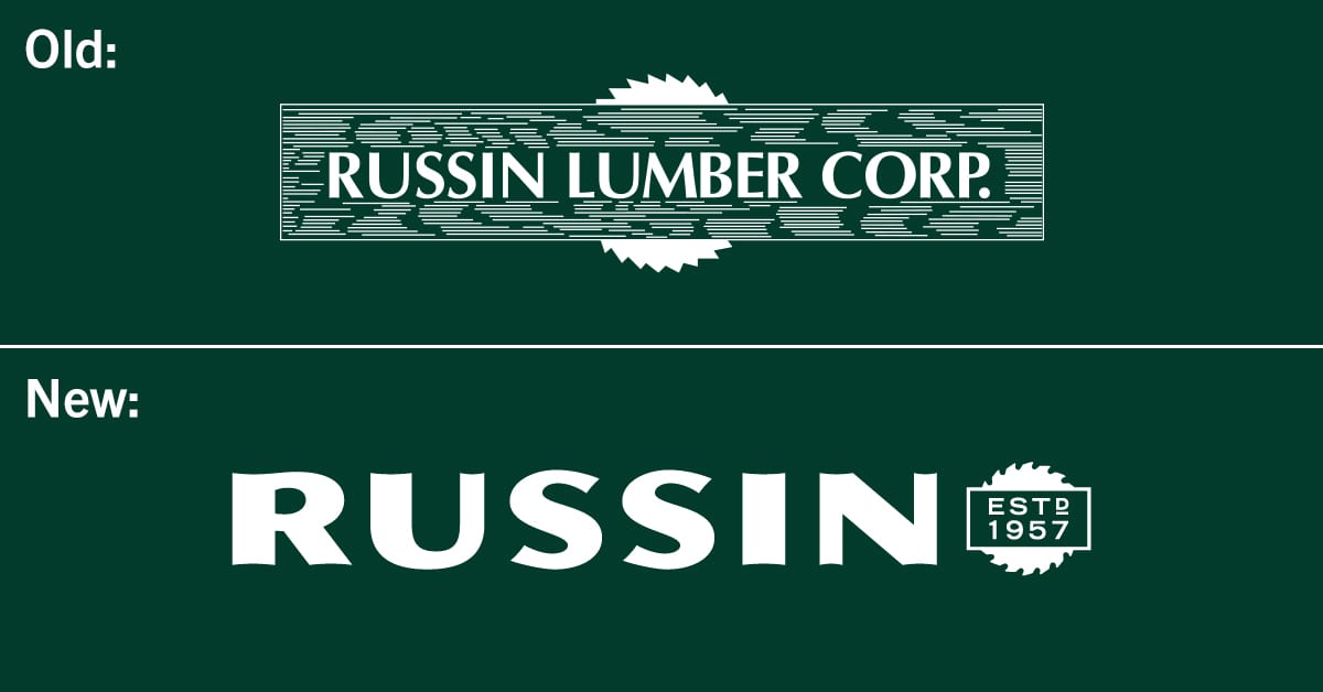 Russin Lumber Unveils New Logo And Branding | Russin